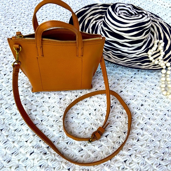 Mark & Graham | Bags | Mark And Graham Small Essentials Leather ...
